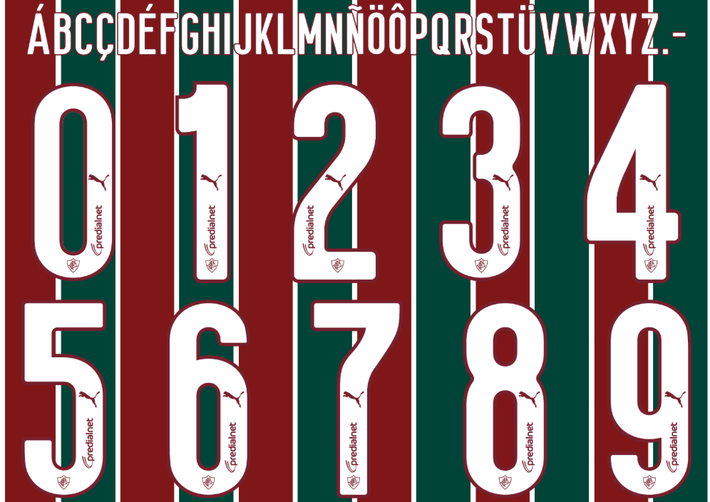 Fonte Fluminense 2026 (Puma) – Download TTF e Vetor Oficial